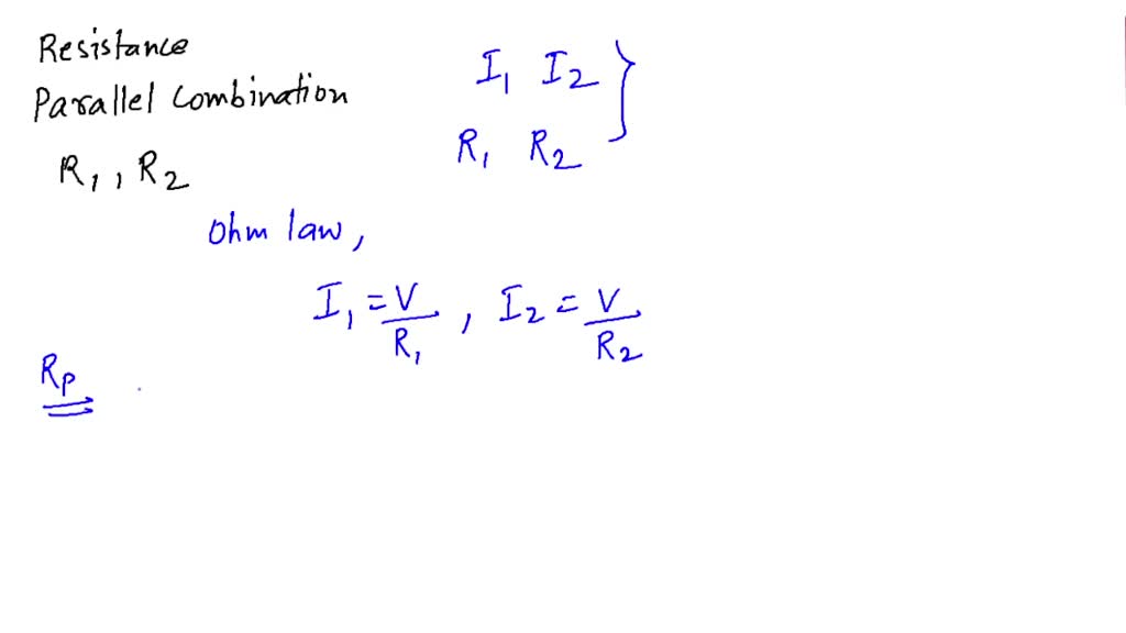 SOLVED:Deduce the expression for the equivalent resistance of the ...