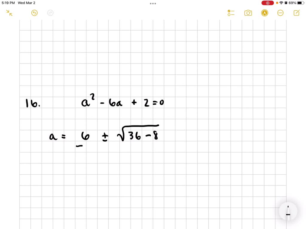 ⏩SOLVED:Use the quadratic formula to solve each of the quadratic… | Numerade