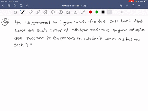 SOLVED: When D2 reacts with ethylene (C2 H4) in the presence of a ...