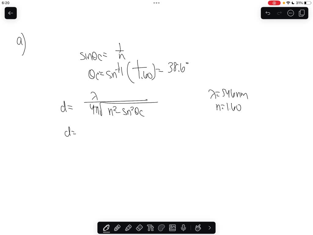 SOLVED: The spectrum of a polymer film (refractive index, 1.5 ) was ...