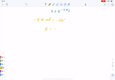 SOLVED:Express the given complex numbers in polar and rectangular forms. 3.20 e^-5.41 j