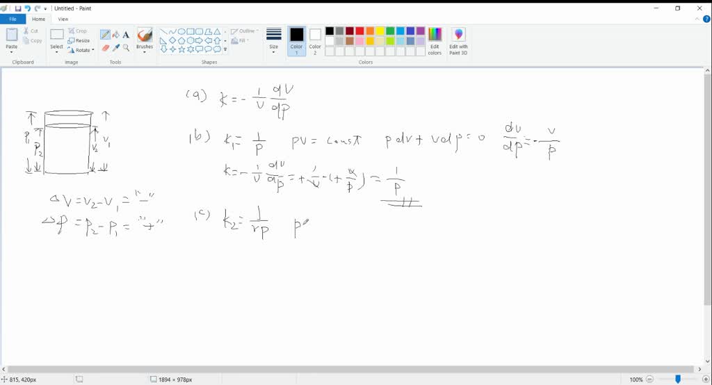 The cubic expansion coefficient \alpha is defined…