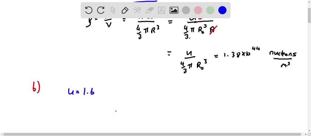 SOLVED:The experimental expression for the (approximate) radius (R) of ...