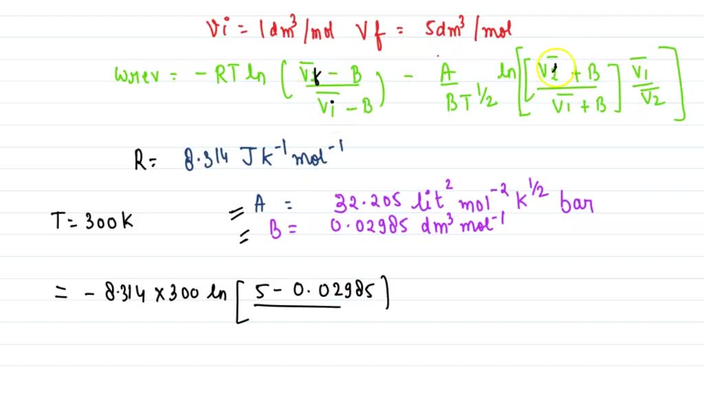 SOLVED:Use the result of Problem 19-8 to calculate the work involved in ...