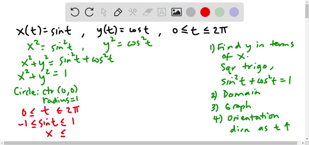 SOLVED:(a) find a rectangular equation whose graph contains the curve C with the given ...