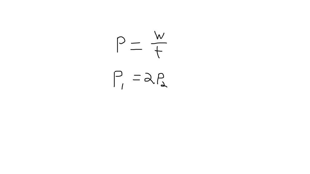 SOLVED:Analyze Engine 1 produces twice the power of engine 2 . Is it correct to conclude that ...