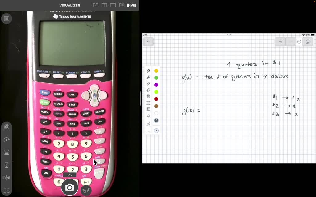 SOLVED:Write a symbolic representation (formula) for a function g that ...
