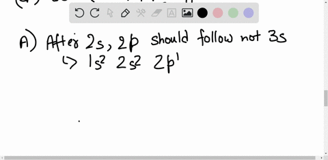 ⏩SOLVED:What is wrong with the following electron configurations for ...