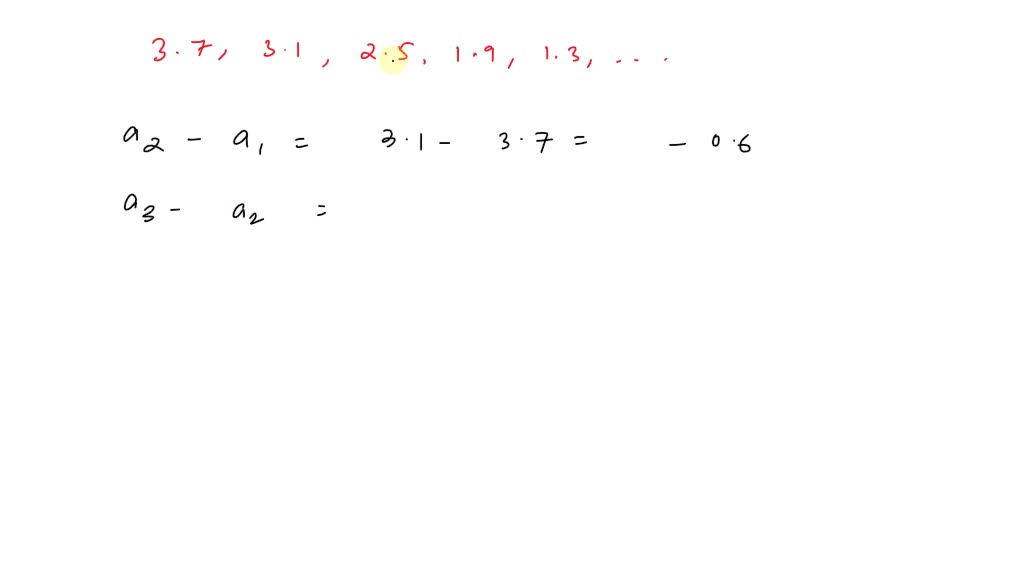 ⏩solveddetermine Whether Or Not The Sequence Is Arithmetic If It Numerade 