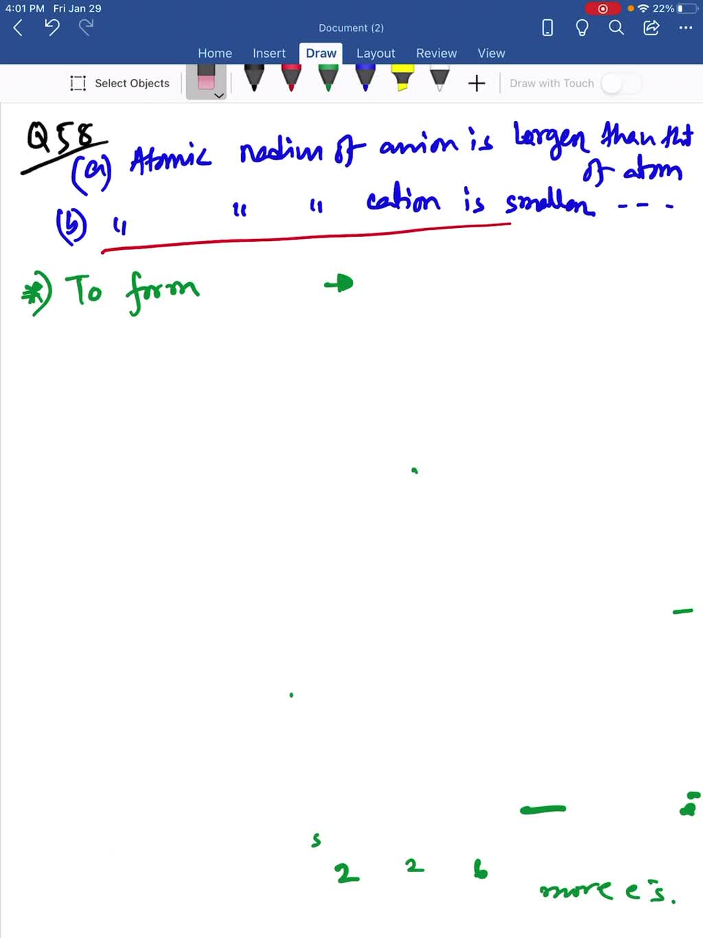 SOLVED:Give reasons for the following: (a) size of a Cation is smaller ...