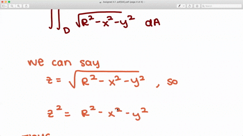 SOLVED: Use geometry or symmetry, or both, to evaluate the double ...