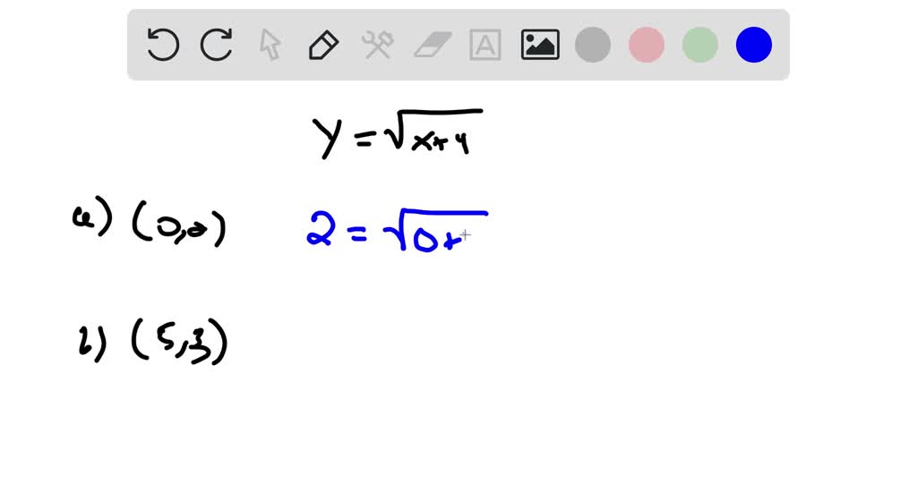 SOLVED:Determining Solution Points In Exercises 9-12, determine whether ... SOLVED:Determining Solution Points In Exercises 9-12, determine whether ...