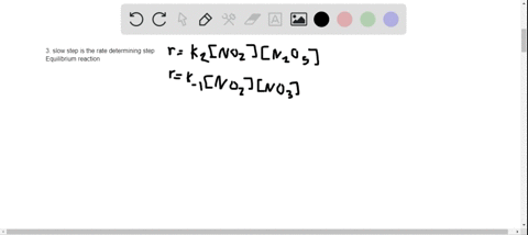 SOLVED:The overall equation and rate law for the gas-phase ...