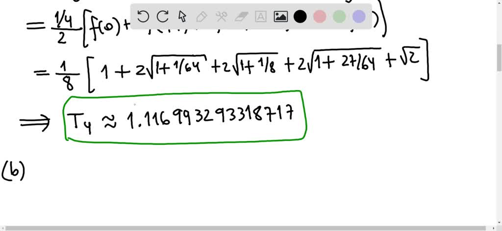 SOLVED:Apply the Composite Midpoint Rule with m=1,2, and 4 panels to ...