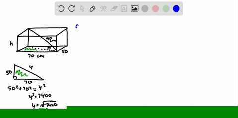 ⏩SOLVED:Diagonal of a rectangular parallelepiped: A rectangular box ...