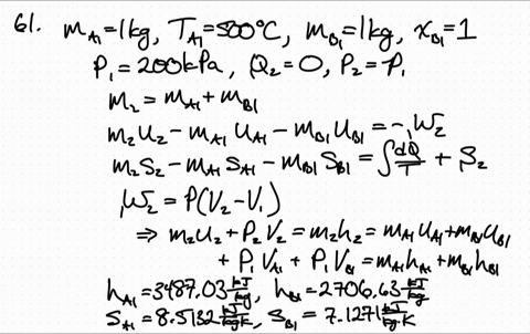 ⏩SOLVED:A two-phase system of liquid water and water vapor in… | Numerade