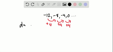 SOLVED:27-36 . Determine the common difference, the fifth term, the nth ...