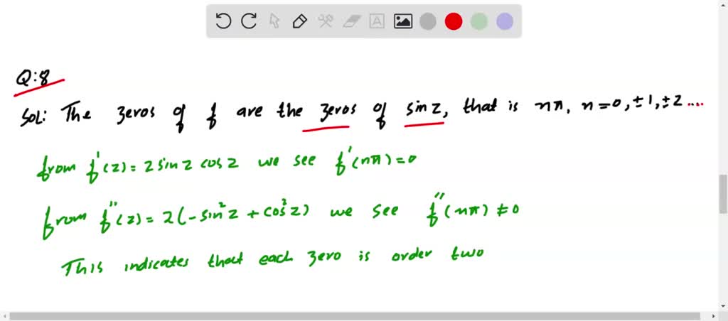 Determine the location and order of the zeros. z^-2 sin^2 πz | Numerade