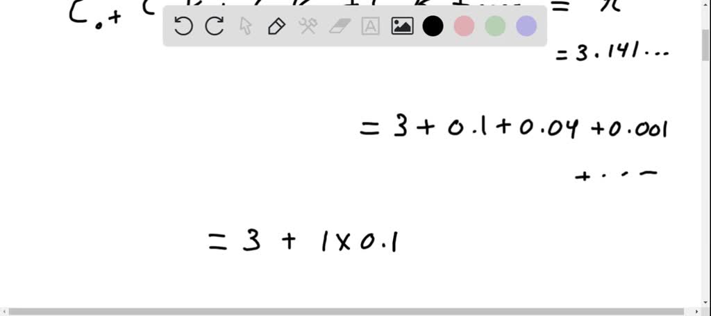 In the sequence above for π+√(2), the first decimal place of the final ...