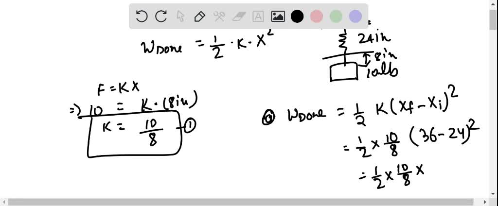 SOLVED:variable force of Sx-= pounds moves an object along straight line when it is x feet from ...