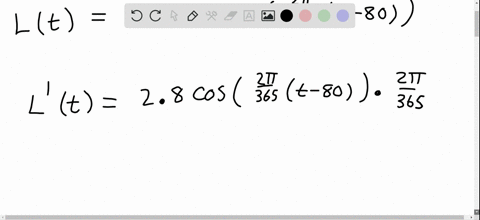 SOLVED: A model for the length of daylight (in hours) in Philadelphia ...