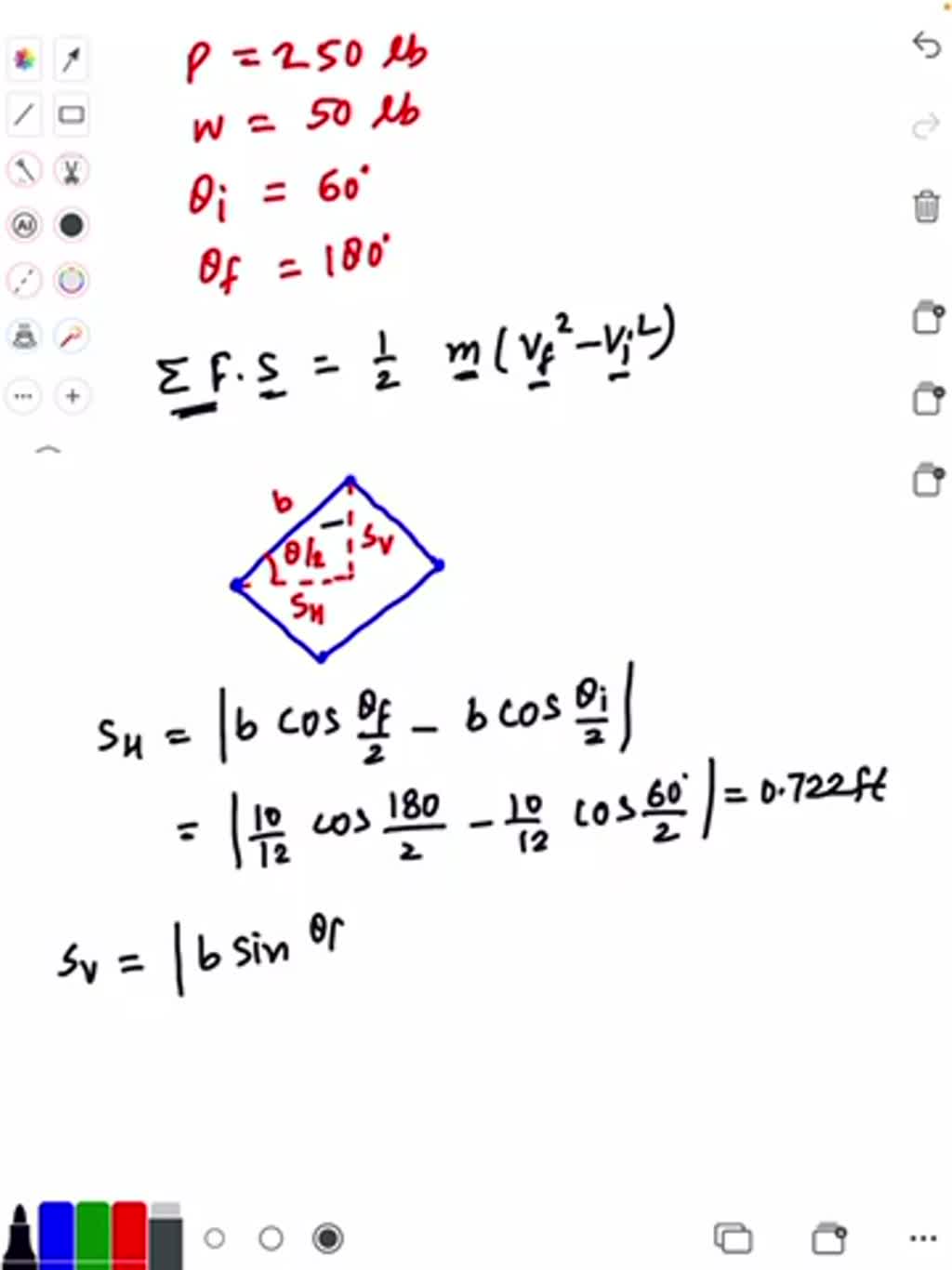 SOLVED:The vertical motion of the 50 -lb block is controlled by the two ...