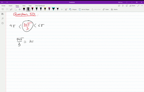 SOLVED:In Exercises 41-56 , use the circle shown in the rectangular coordinate system to draw ...