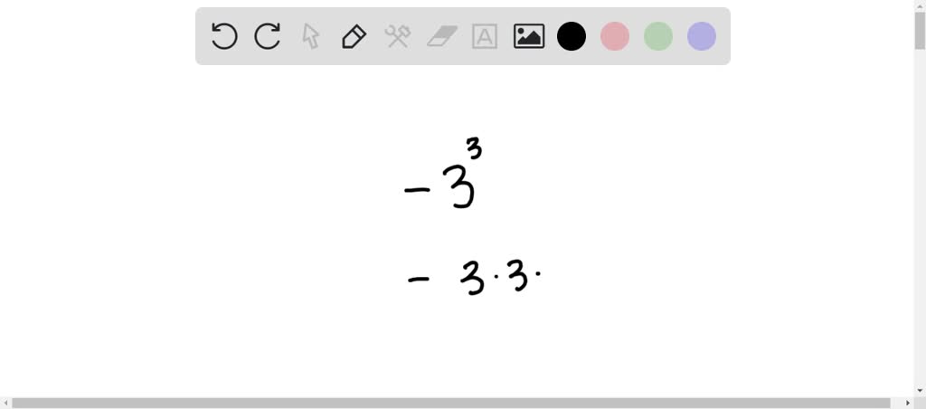 ⏩SOLVED:Simplify. -33 | Numerade