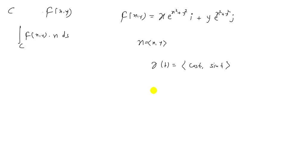 ⏩SOLVED:If C is a smooth closed curve in the plane, the flux of a… | Numerade