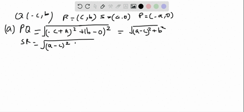 SOLVED:Given: Trapezoid PQRS a Find PQ and SR and verify that PQRS is an isosceles trapezoid. b ...