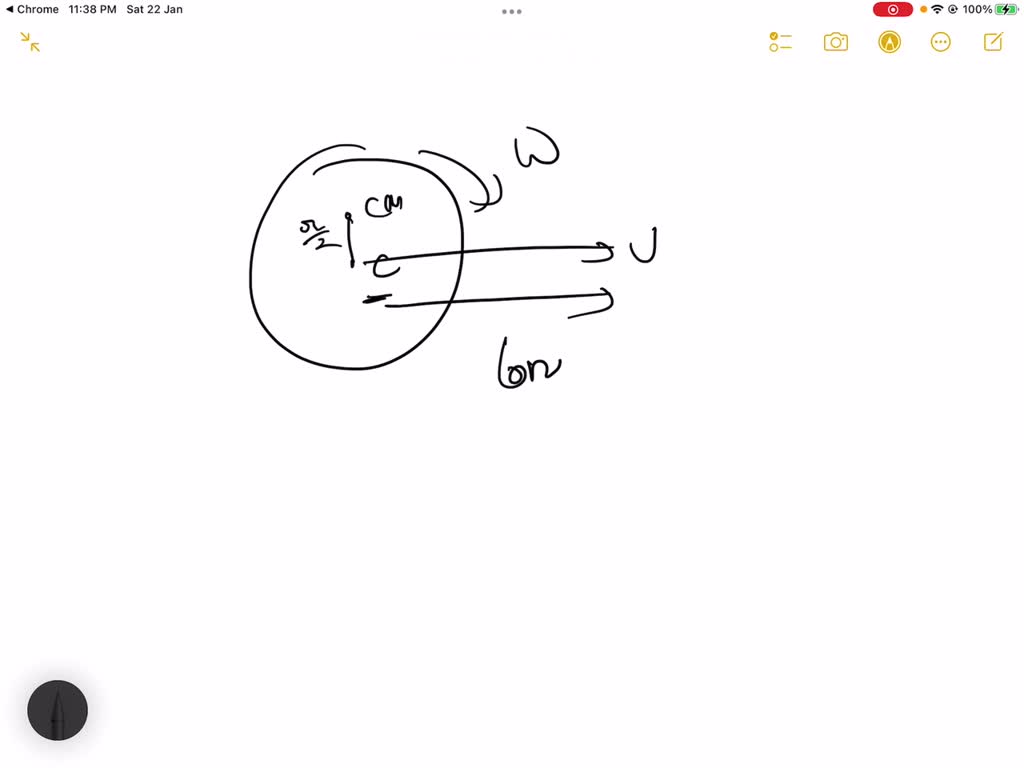 SOLVED:A non-uniform sphere has its centre of mass at a distance r / 2 ...