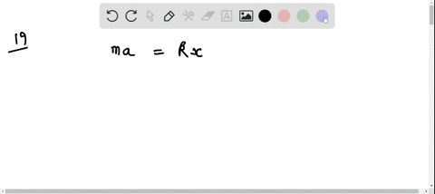 ⏩SOLVED:In a control system, an accelerometer consists of a 4.70-g… | Numerade