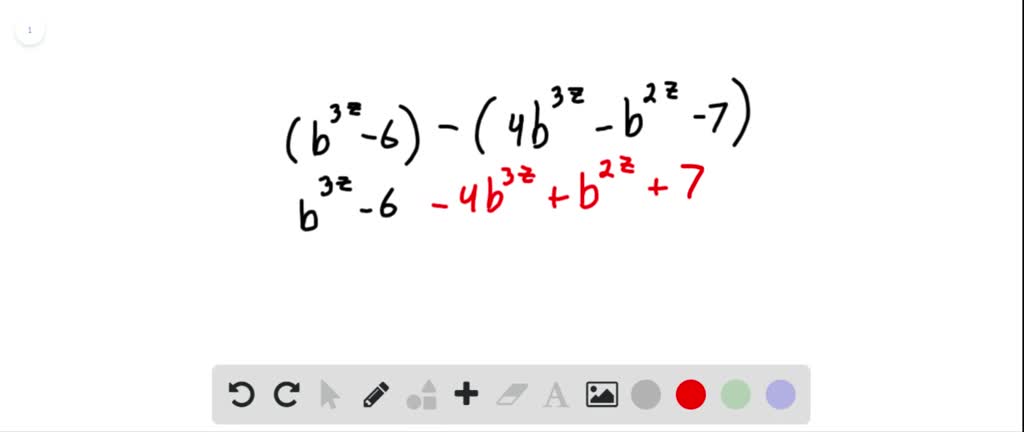 Perform the indicated operations. A variable used in an exponent ...