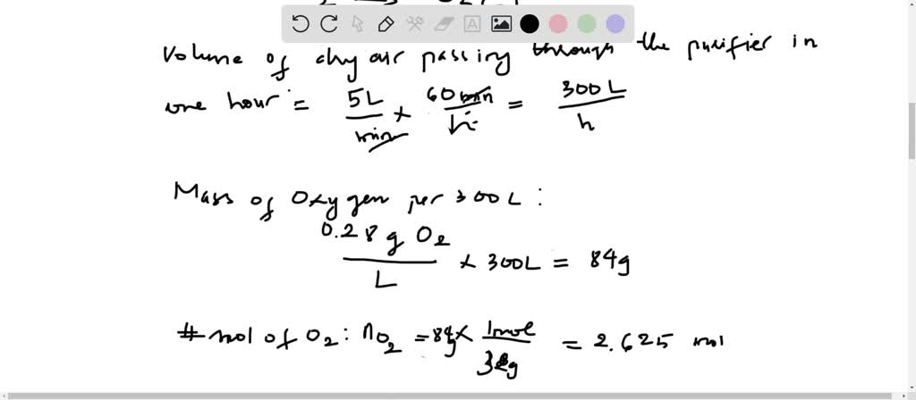 SOLVED:Some indoor air-purification systems work by converting a little ...