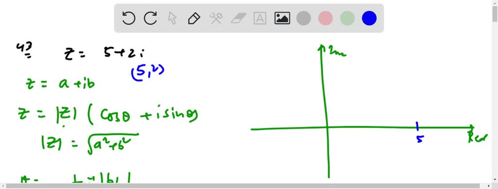 SOLVED:Represent the complex number graphically, and find the trigonometric form of the number ...