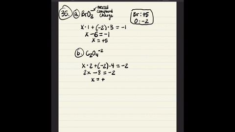SOLVED:Determine the oxidation number for each of the elements in hluc ...