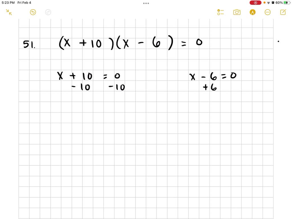 Solve using any method. x 2+4 x-60=0 | Numerade Solve using any method. x 2+4 x-60=0 | Numerade