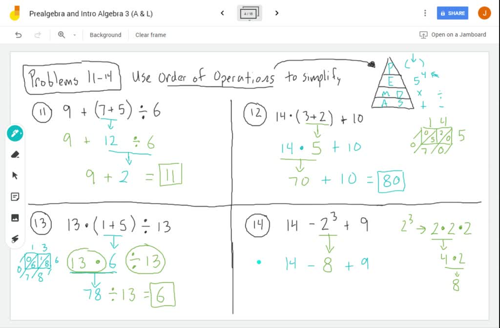 SOLVED Simplify 14 2 3 9