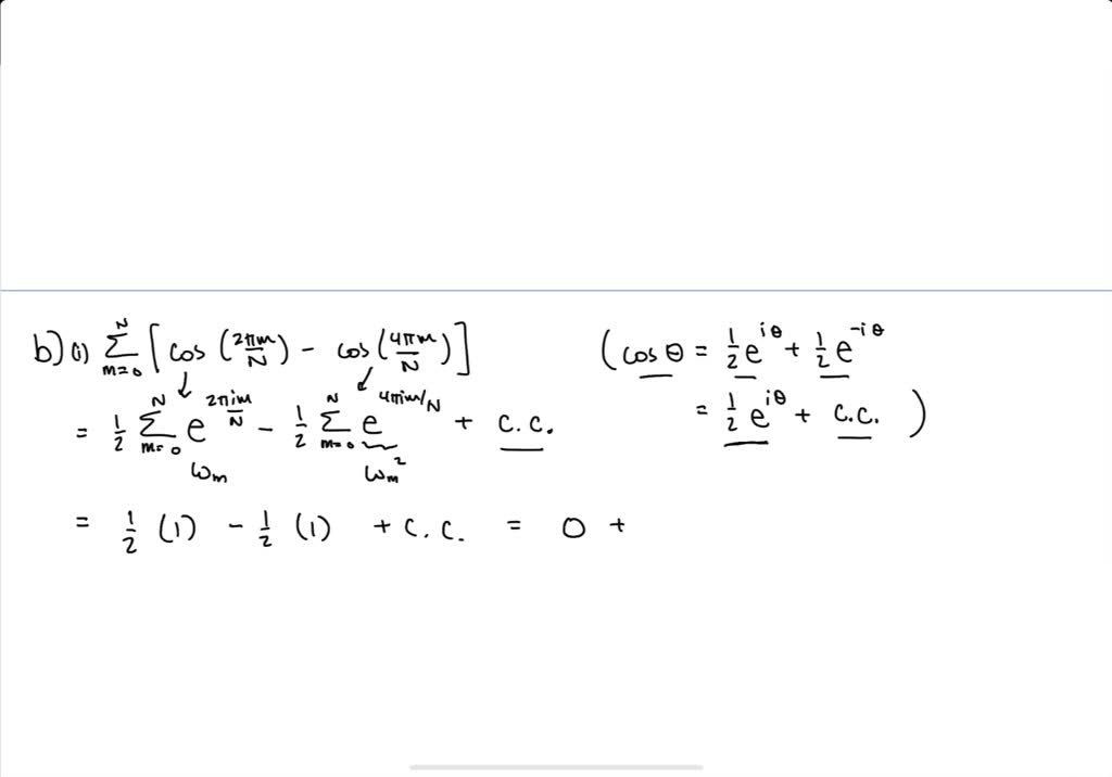 ⏩SOLVED:Let x[n] be a sequence of complex numbers defined as x[n]=7… | Numerade
