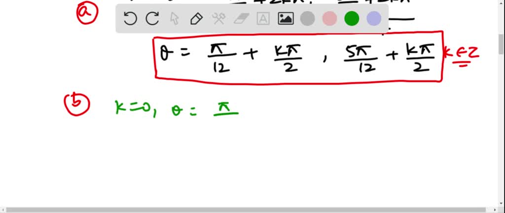 SOLVED:Solving Trigonometric Equations Involving a Multiple of an Angle An equation is given. (a ...