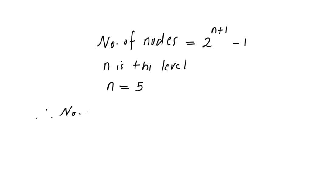SOLVED:The number of binary trees with 3 nodes which when traversed in ...