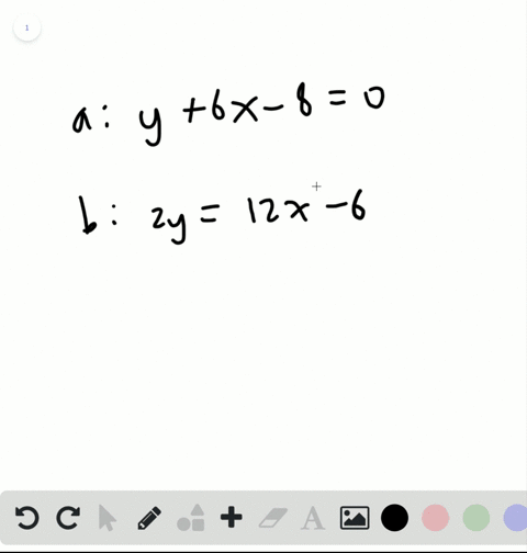 SOLVED:Determine whether the graphs of the two equations are parallel ... SOLVED:Determine whether the graphs of the two equations are parallel ...
