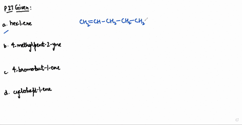 SOLVED:Draw the condensed structural formula for each of the following ...