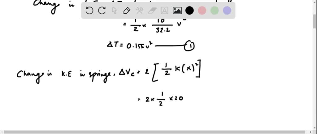 When the 10 -lb plunger is released from rest in its vertical guide at ...