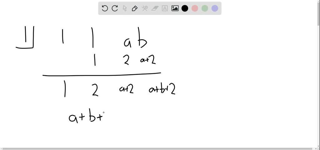 SOLVED:Determine whether the given value is a zero of the function. Determine values for a and b ...