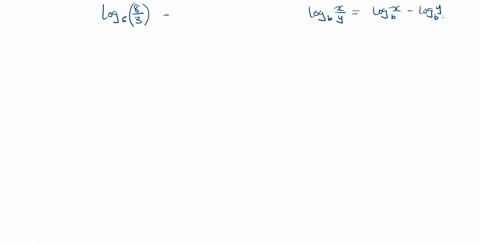 SOLVED:Use the properties of logarithms to express each logarithm as a ...