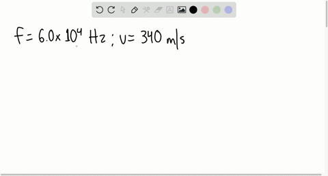 A bat can detect small objects, such as an insect, whose size is approximately equal to one ...