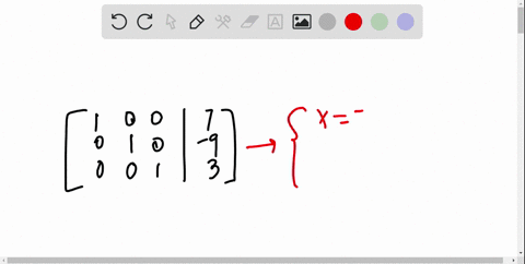 SOLVED:(Refer to Example 6 . ) The augmented matrix is in reduced row ...