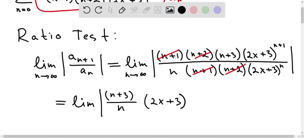 SOLVED:Find the radius of convergence in two ways: (a) directly by the ...