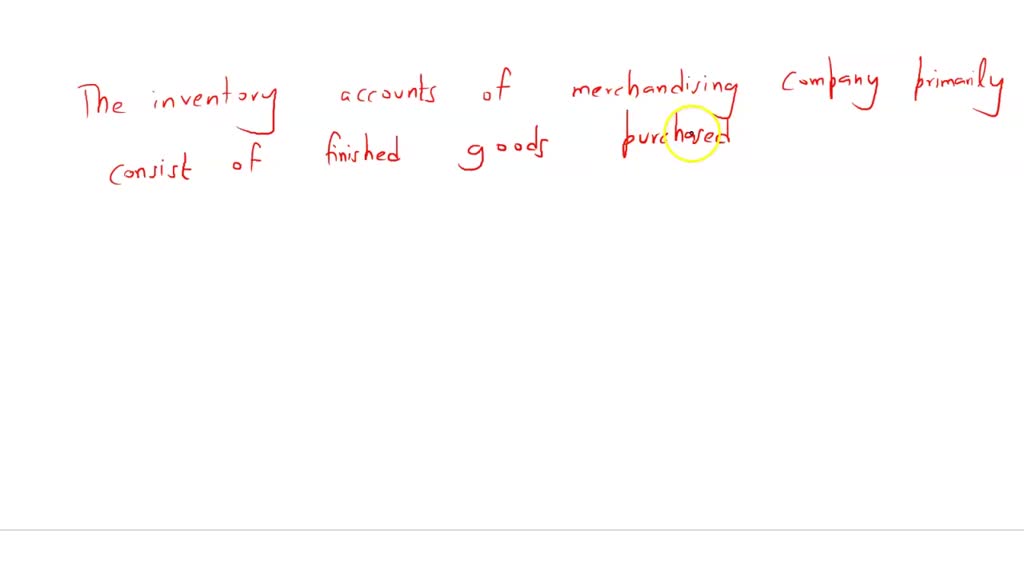 SOLVED: How do the purchases and consumption methods of accounting for ...